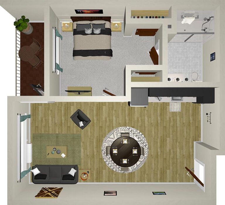 Floor Plans | Senior Apartments in Salem, OR | Boone Ridge Senior Living